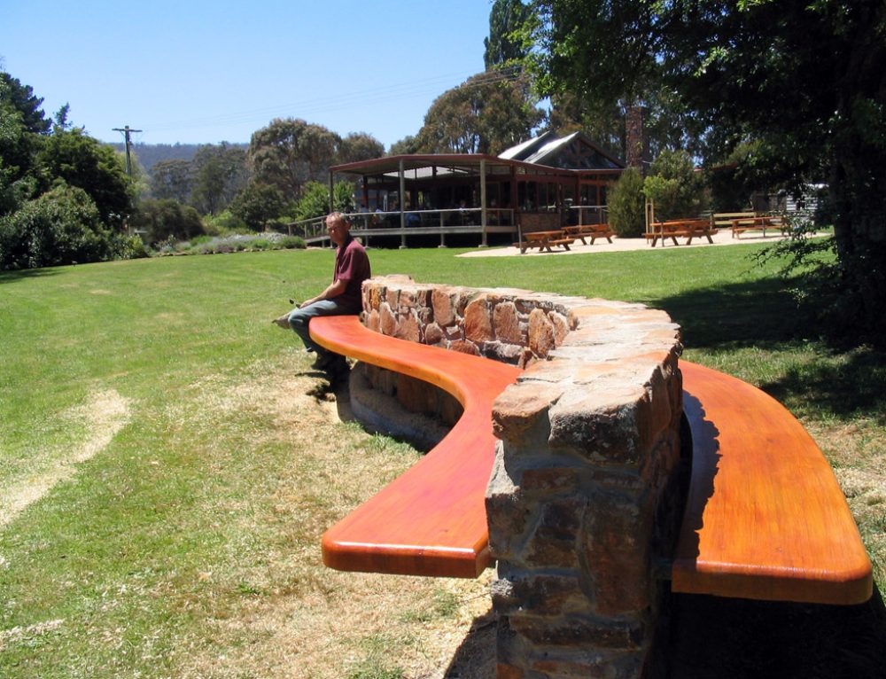 Utas bench Seat | Curved Wood Creations - Kim Clark